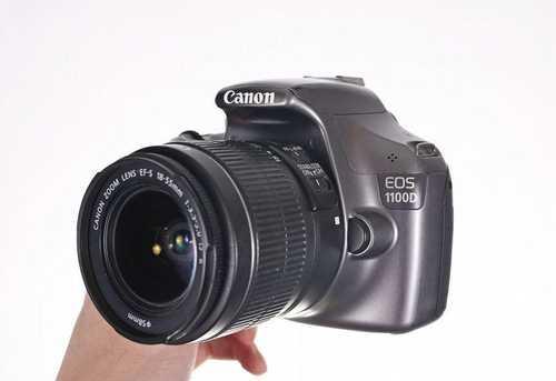 Фотоаппарат Canon 1100D (5 тысяч кадров)