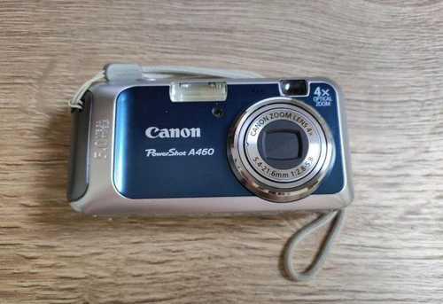 Canon PowerShot A460 + кейс + кабель + SD карта