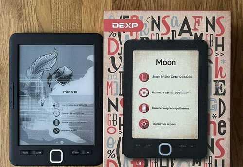 Электронная книга dexp L3 Moon