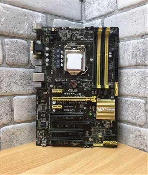 Мат. плата Asus B85-plus LGA1150 DDR3.Гарантия