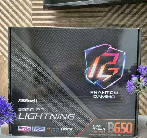 Материнская плата ASRock B650 PG lightning