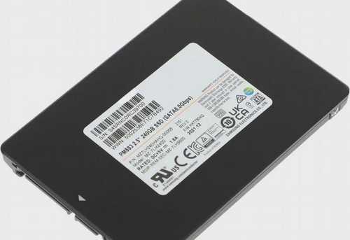 Серверный SSD 2.5'' Samsung PM883 240гб