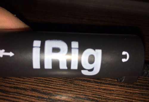 Irig и звукосниматель для акустической гитары