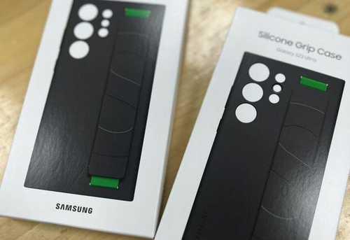 Чехол на Samsung S23 ultra Silicone Grip Case