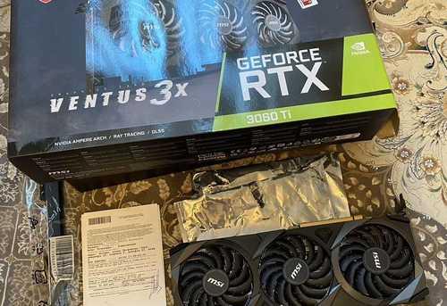 Видеокарта rtx 3060ti msi