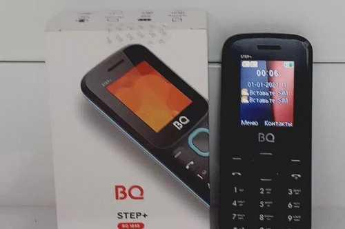Мобильный телефон BQ 1848 Step+ Black (N)