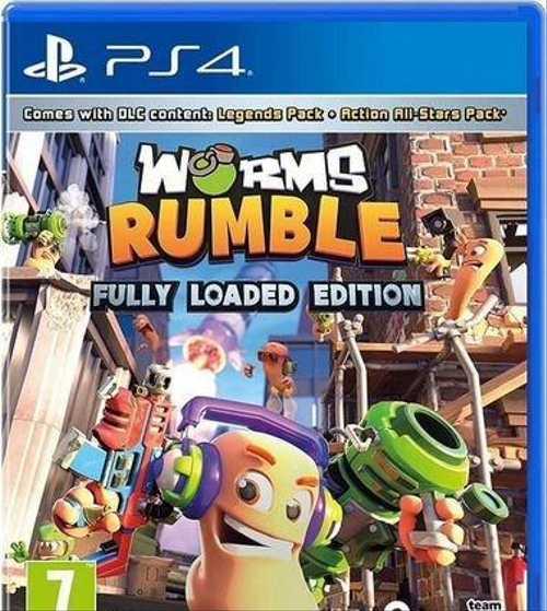 Worms Rumble - Fully Loaded Edition PS4, русские с