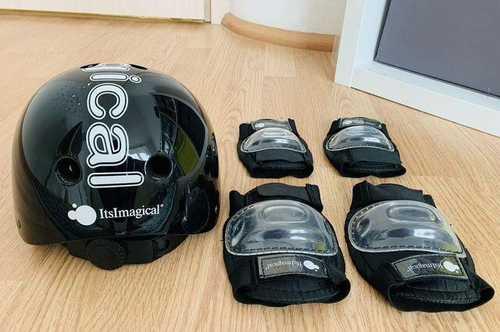 Шлем и защитные щитки