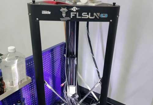 FDM 3d принтер модифицированный Flsun qq direct