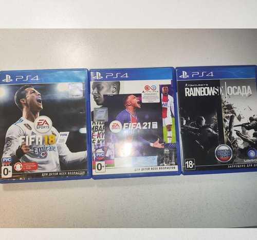 Диски на ps4