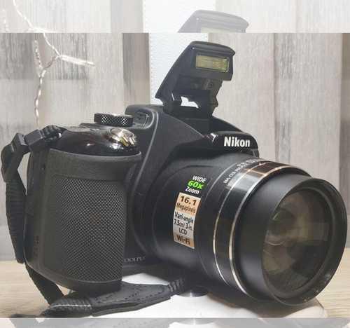 В доставке Nikon coolpix p600 + примеры