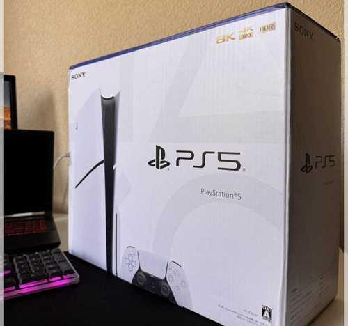 Новая Sony playstation 5 slim с дисководом