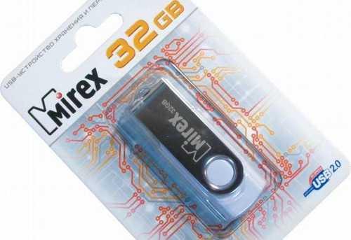 USB флешка Флешка 32 гб Mirex Swivel White