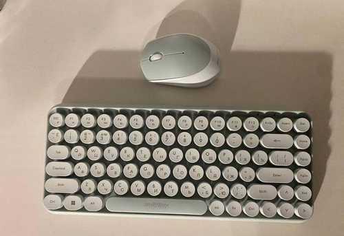 Комплект клавиатура+мышь беспроводной Smartbuy