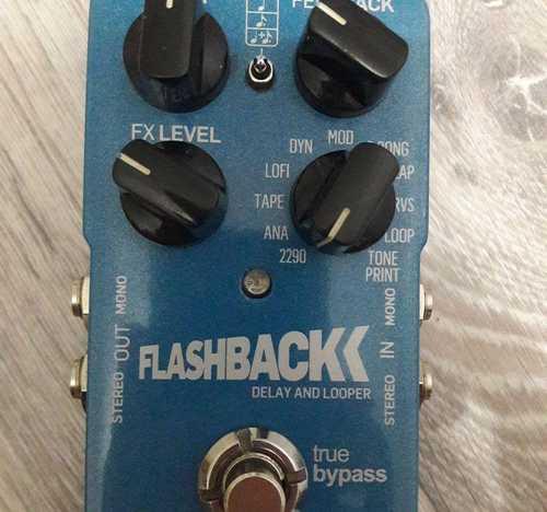 Tc electronic flashback delay