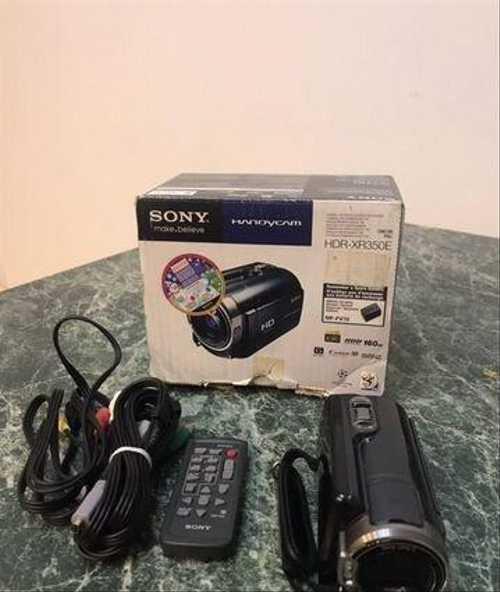 Sony handycam hdr-xr350e