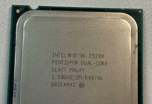 Процессор Intel Pentium E5200