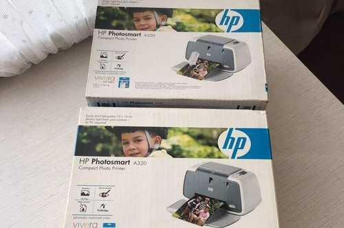 Компактный фотопринтер hp