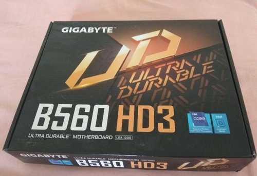 Материнская плата gigabyte B560 HD3