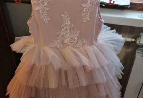 Платье для девочки размер 116