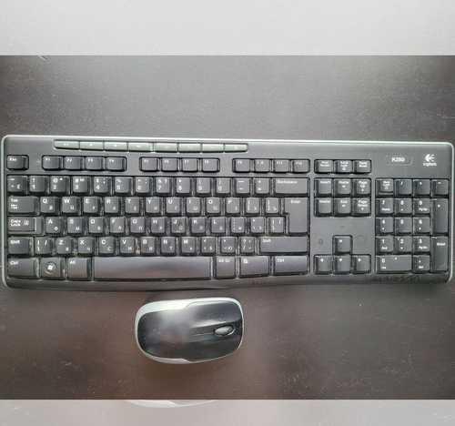 Клавиатура беспроводная с мышью Logitech KM260