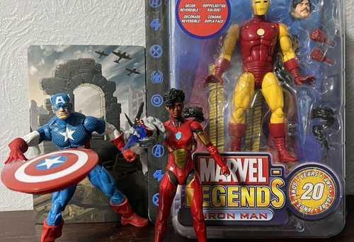 Фигурки Marvel Legends Captain America, Iron Man