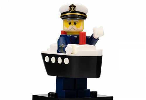Минифигурка Lego Ferry Captain, Series 23 col23-1