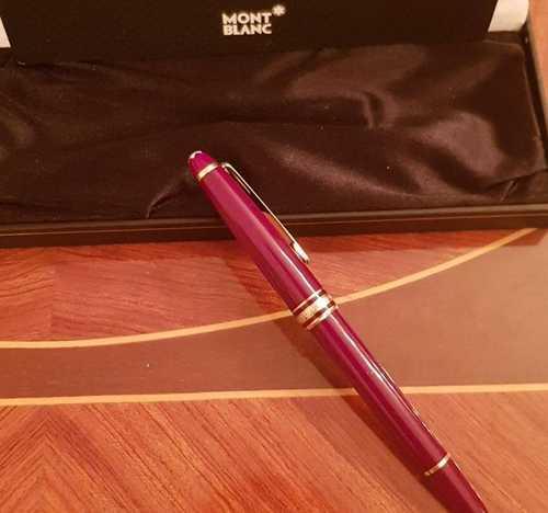 Montblanc Meisterstuck перьевая ручка бордовая