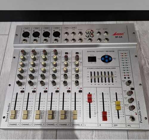 Микшерный пульт Lane M-6A