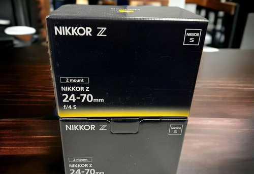 Nikon Nikkor Z 24 70mm F4 S новый
