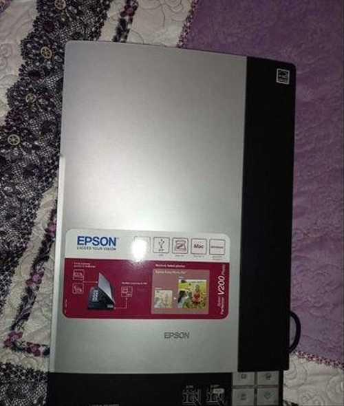 Сканер epson v200