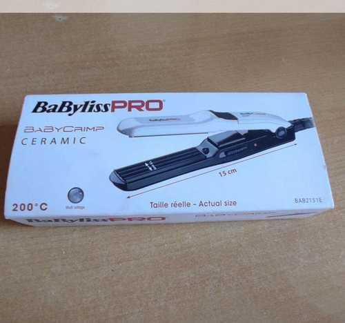 Щипцы гофре babyliss pro