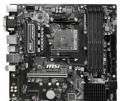 Материнская плата MSI B450M PRO-VDH MAX