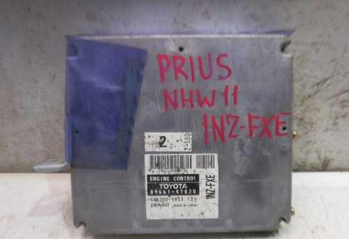 Блок управления двигателем Toyota Prius I