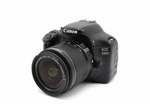 Canon EOS 550D kit (пробег 25065 кадров)