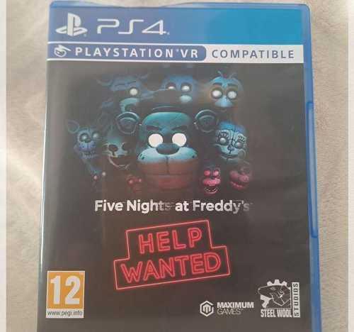 Диск на ps4-ps5 "fnaf"