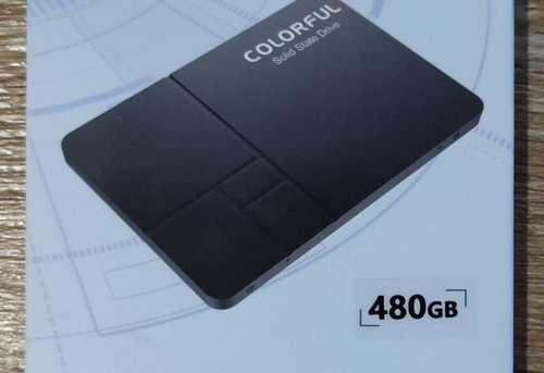 Новый SSD Colorful 480GB SATA