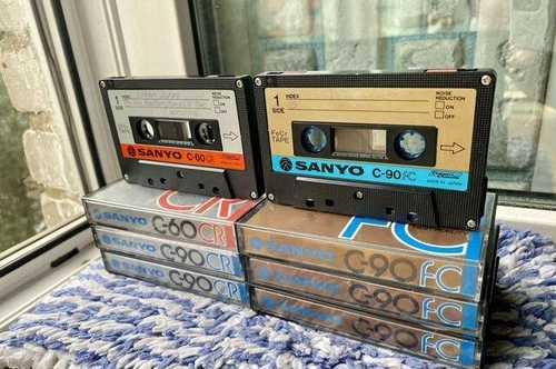 Аудиокассеты Sanyo CR/FC-90, FeCr