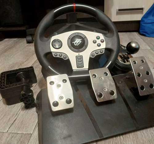 Игровой руль dexp wheelman pro gt