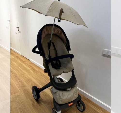 Коляска stokke xplory 2 в 1 прогулка и люлька