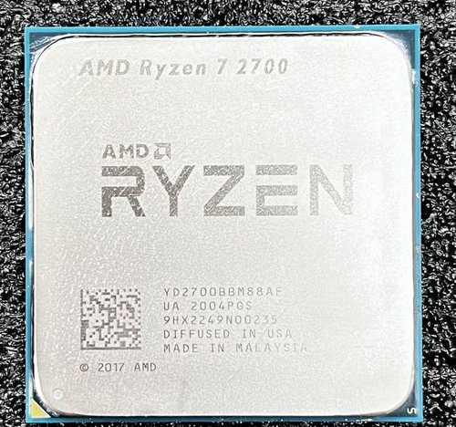 Процессор AMD ryzen 7 2700