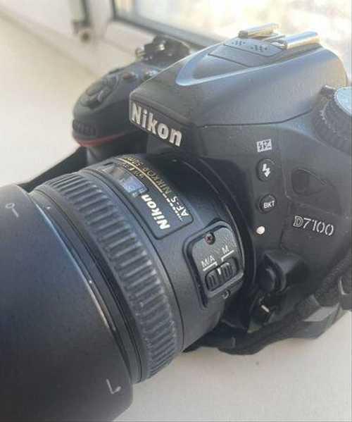 Зеркальный фотоаппарат nikon d7100