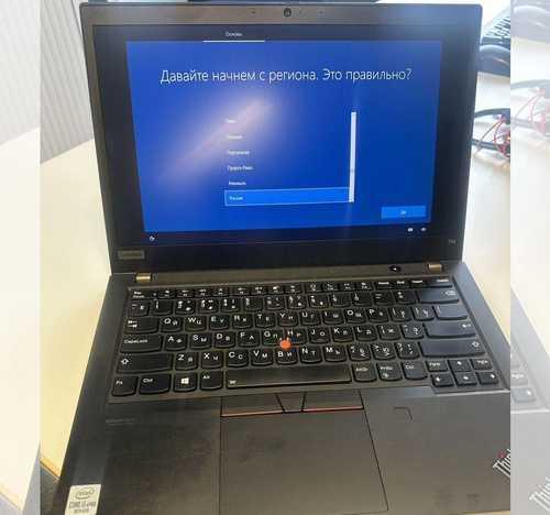 Ноутбук lenovo thinkpad t14 gen1