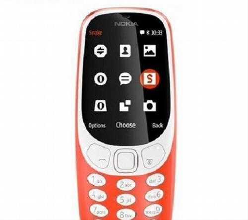 Nokia 3310 Dual Sim Red (красный)