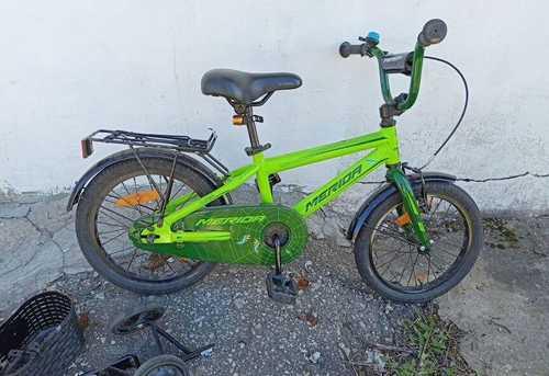 Детский велосипед Merida Spider J16