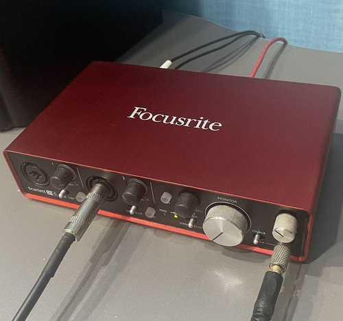 Звуковая карта focusrite scarlett 2i4