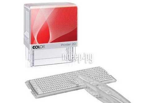 Штамп самонаборный Colop Printer 20 Set 14x38mm