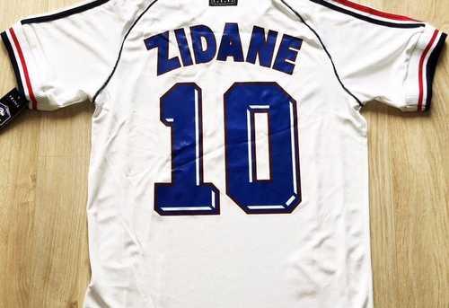 France 1998 Zidane adidas футбольная футболка