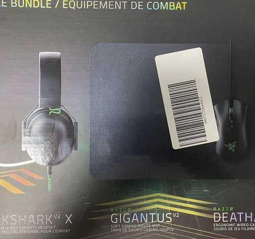 Razer оригинальный набор/наушники/мышка/коврик