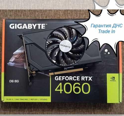 Gigabyte RTX 4060 D6 8gb (новая, гарантия)